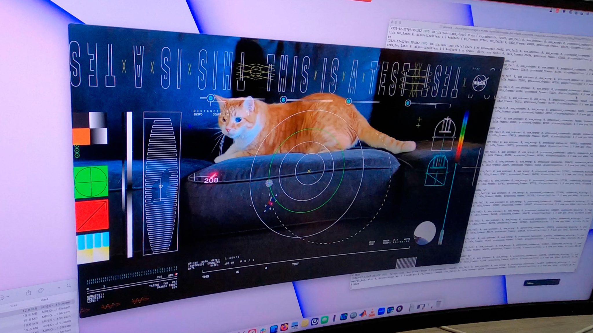 A Purr-fect Deep Space Breakthrough: NASA’s Laser Tech Streams Ultra-HD Cat Video From 19 ...
