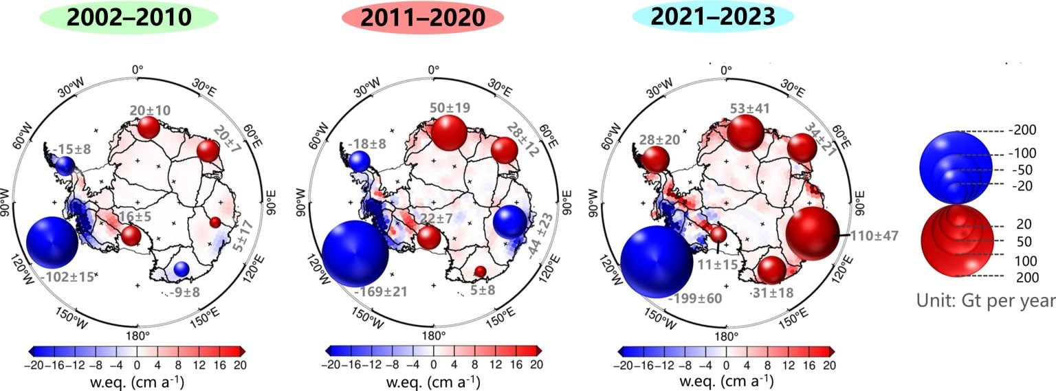 Antarctica’s Astonishing Rebound: Ice Sheet Grows! Sees ‘a record ...