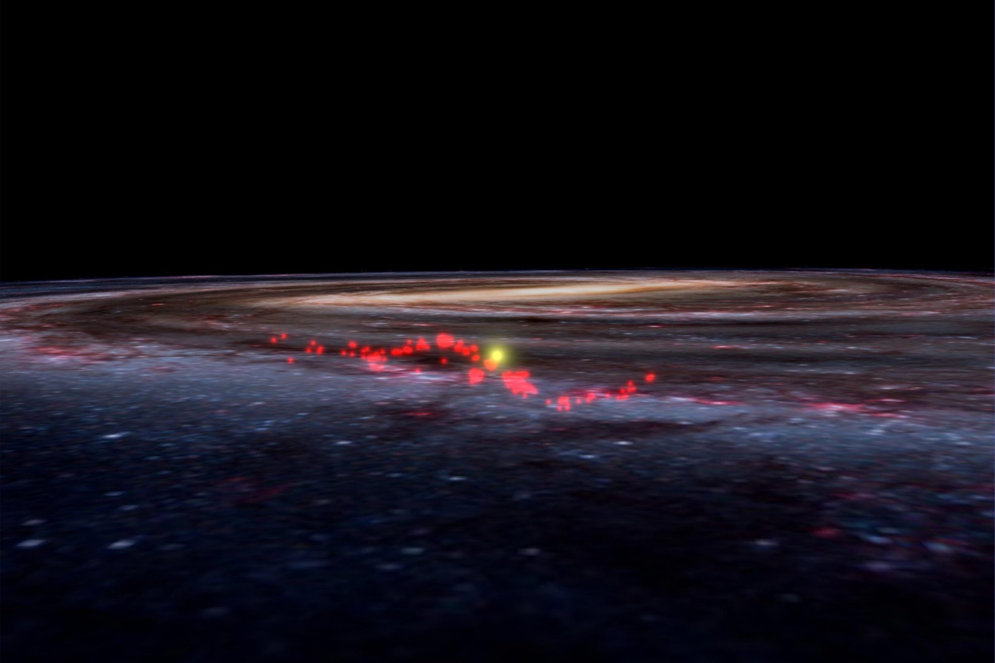 Massive Wave of Stellar Nurseries Revealed by New Map of Milky Way ...