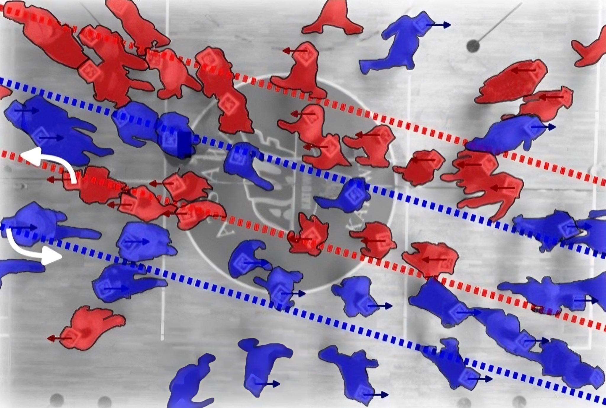 The Hidden Mathematics of Crowds: How Pedestrians Inadvertently Self ...