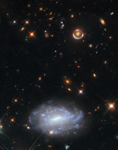 Einstein’s Vision Comes Alive in Stunning Hubble Capture