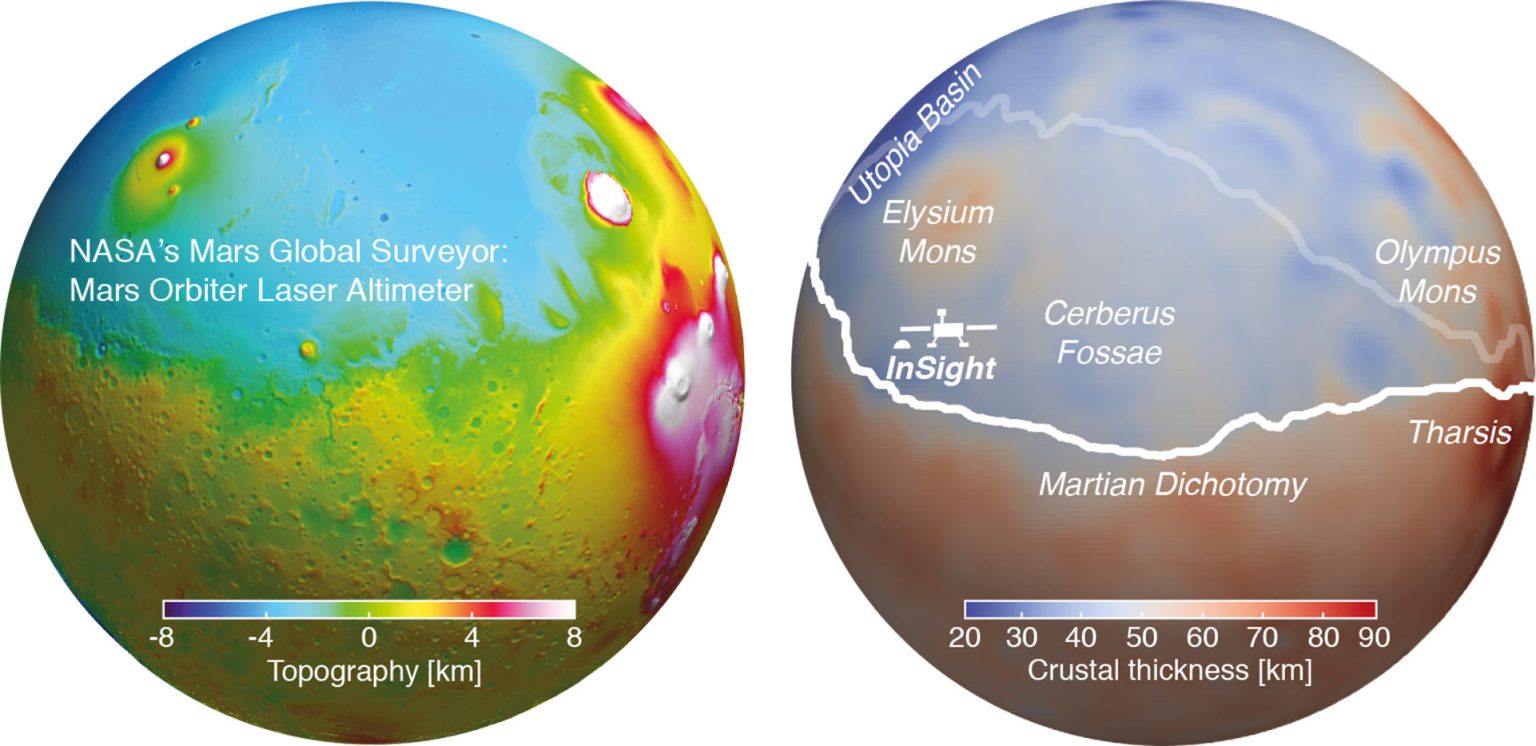 A Crust Like Heavy Armor – New Research Sheds Light on Mars’ Structure