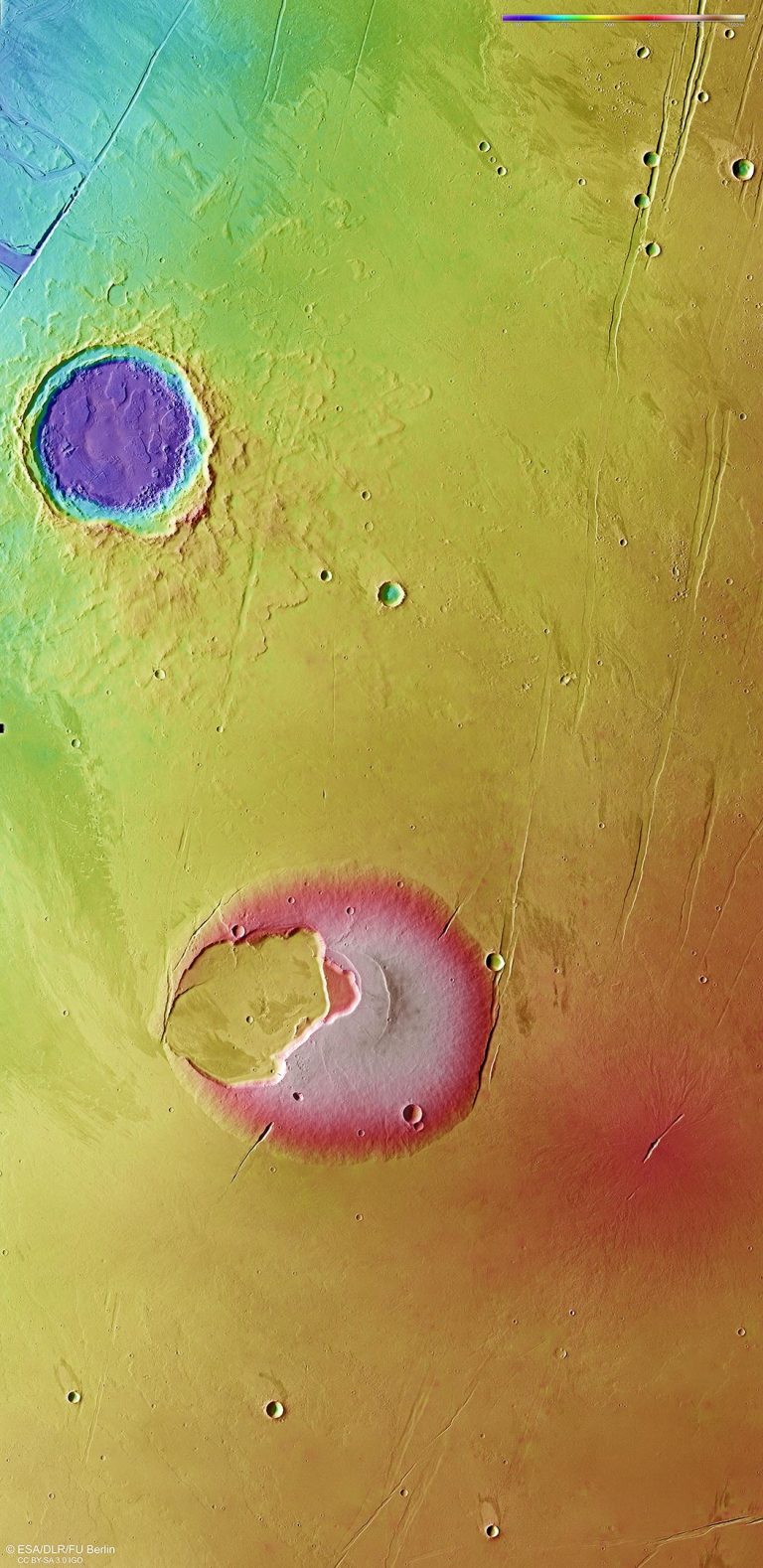 Mars Express: Making a Splash in a Lava Sea