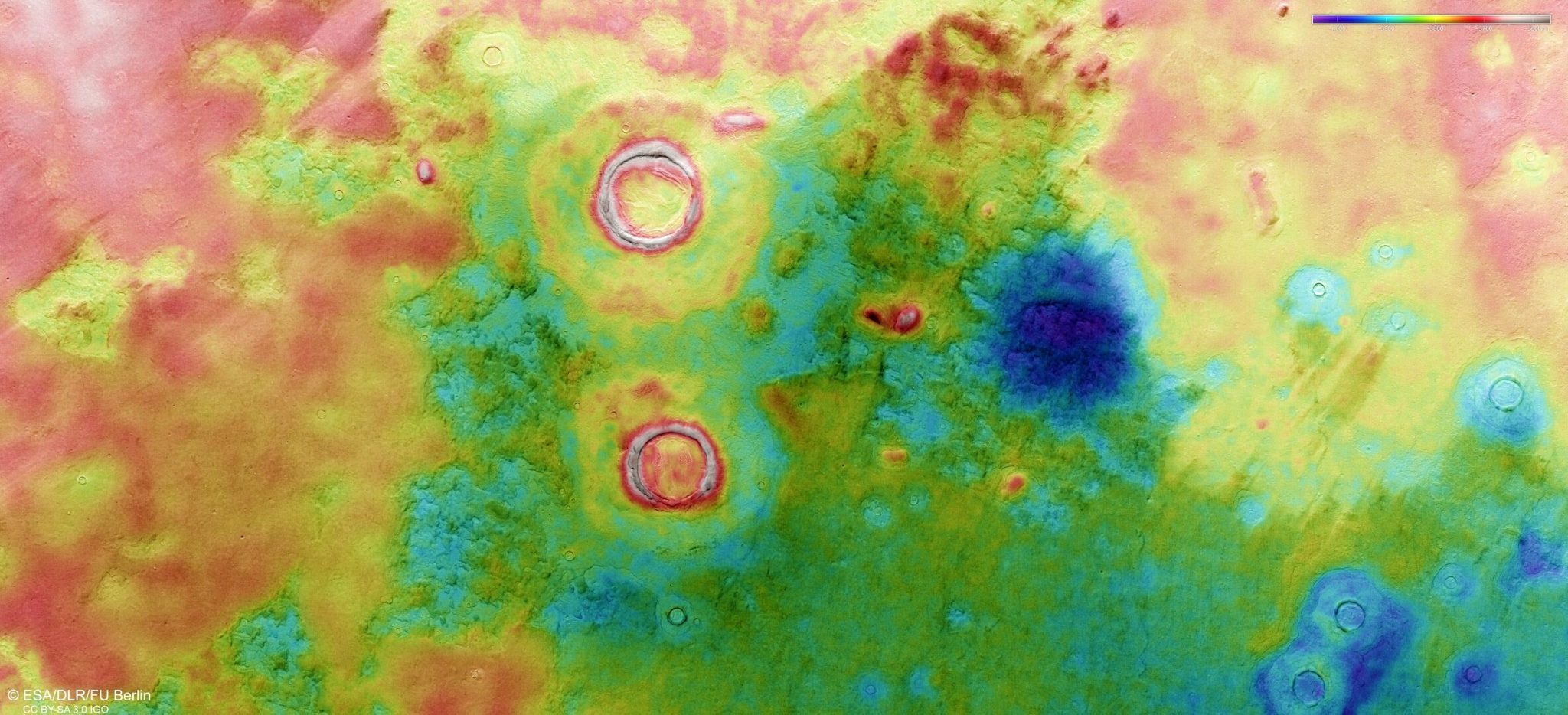 Martian Brain Freeze: Mars Express Reveals Utopia Planitia