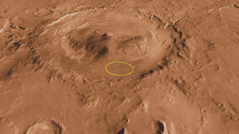 Scientists Find Evidence of Briny Water at Gale Crater