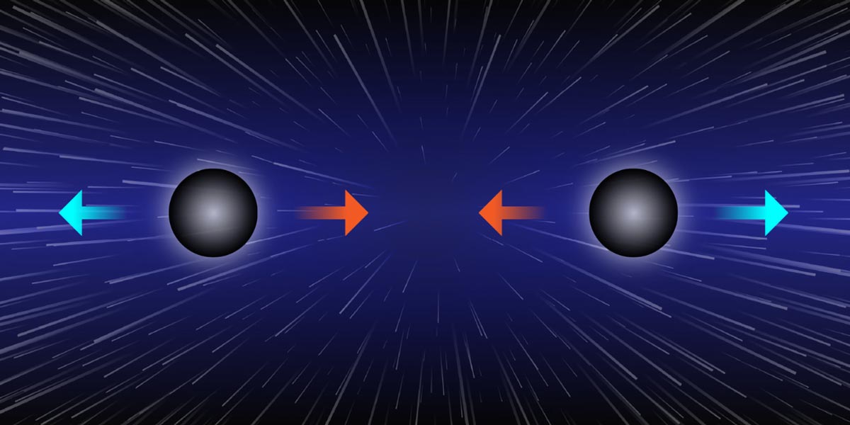 Black Holes in “Perfect Pairs” Balance Gravity and Cosmic Expansion