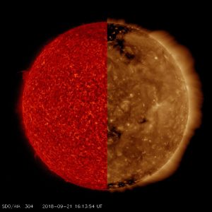 SDO Image Shows Our Sun in Different Wavelengths