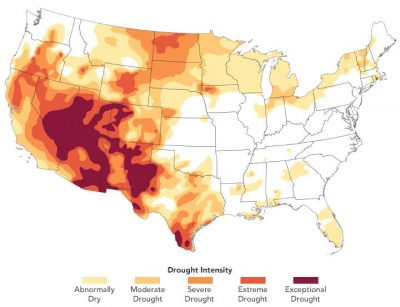 Western U.S. Drought Conditions Continue in Spring 2021 – And It’s ...