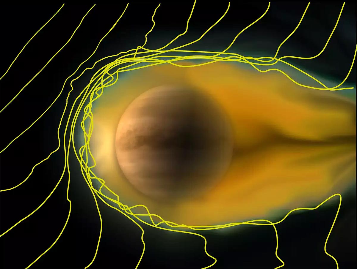 Scientists View Changes in Venus’s Ionosphere