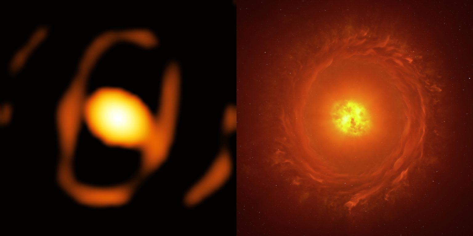 Historic First: Stunning Close-Up of a Dying Star Beyond the Milky Way