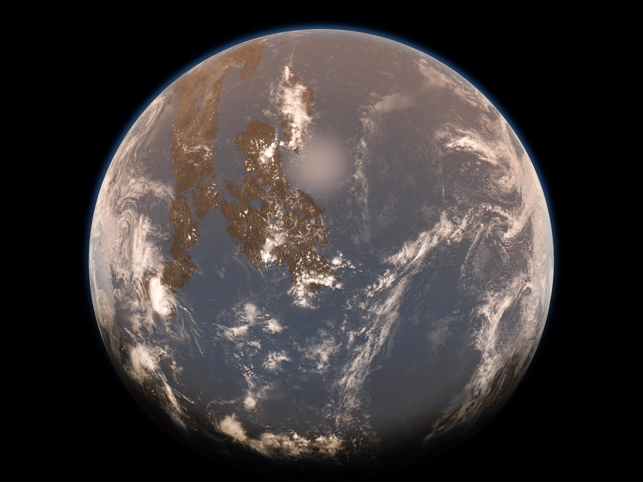 Archean “Water World” – Early Earth’s Hot Mantle May Have Led to a Vast ...