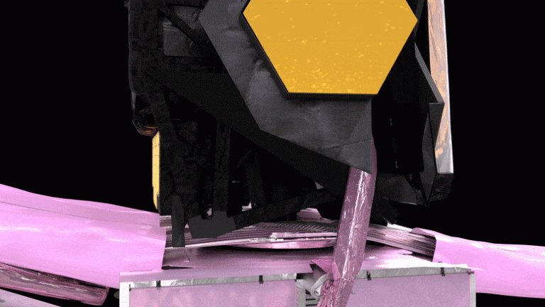 James Webb Space Telescope’s Aft Momentum Flap Deployed