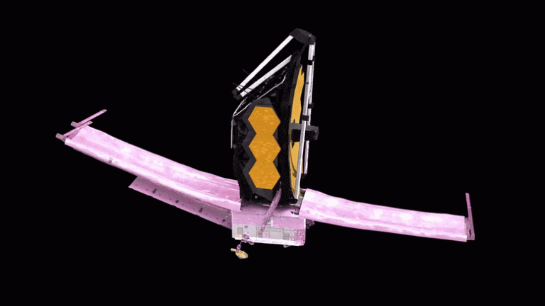 James Webb Space Telescope’s Aft Momentum Flap Deployed
