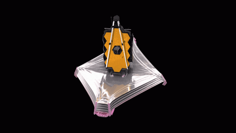 James Webb Space Telescope’s Aft Momentum Flap Deployed