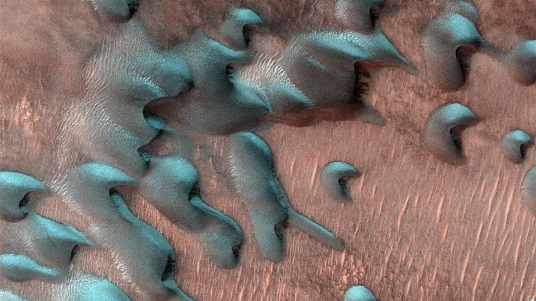 NASA's Mars Reconnaissance Orbiter Captures a Winter's View of a ...