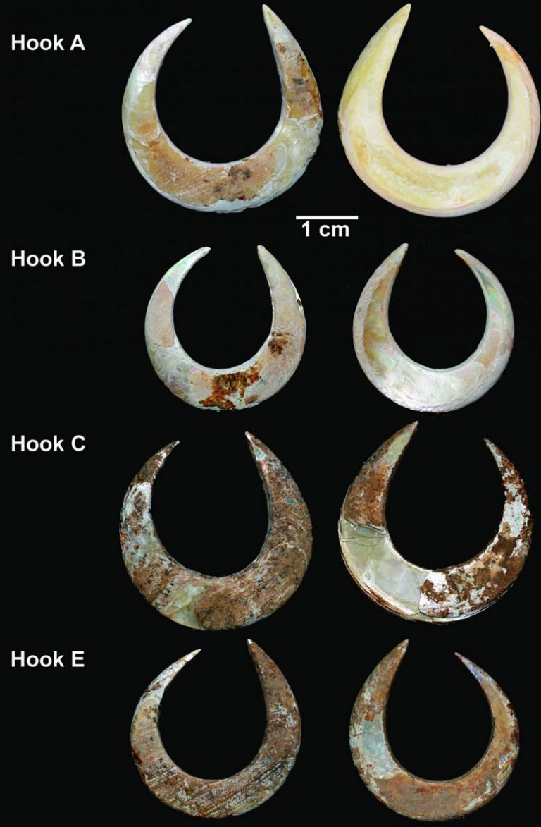 Archaeologists Discover Oldest Known Funereal Fish Hooks