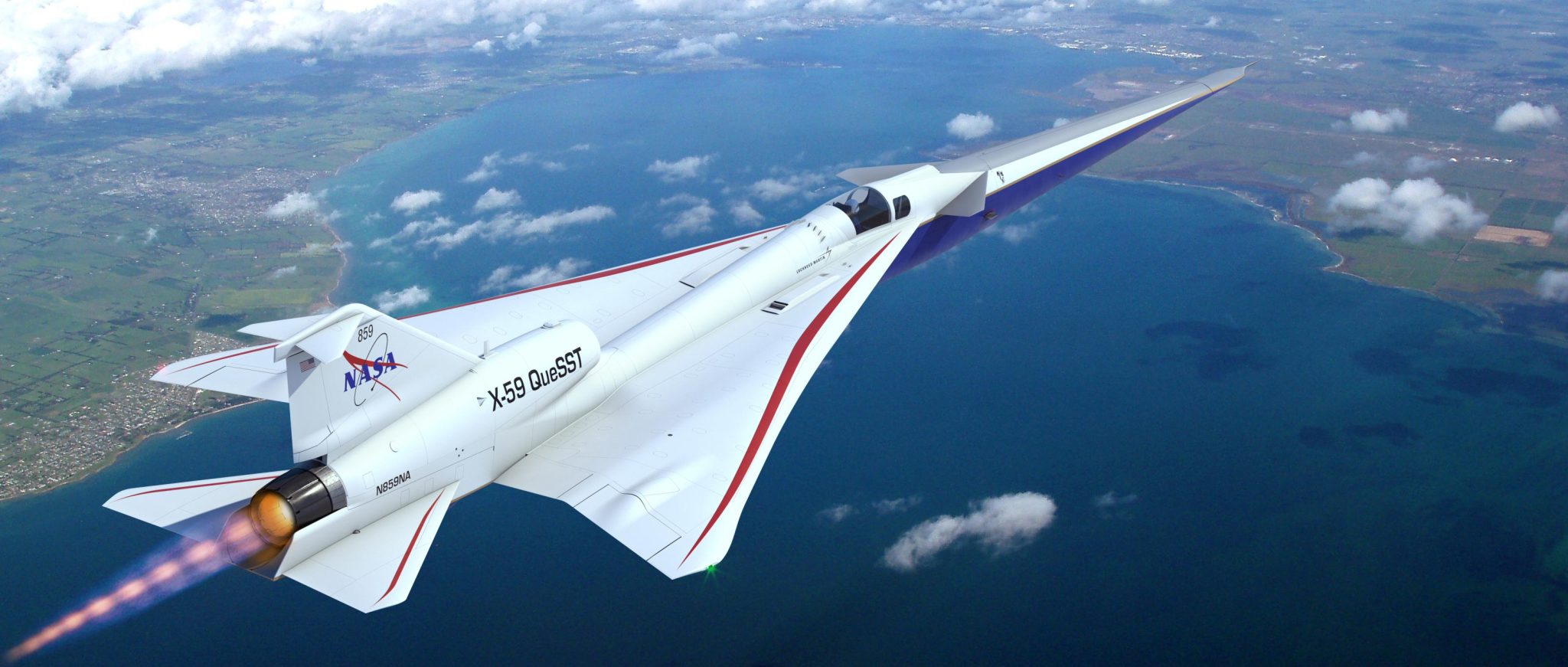 Introducing NASA Quesst X 59 Quiet SuperSonic Technology Aircraft Mission