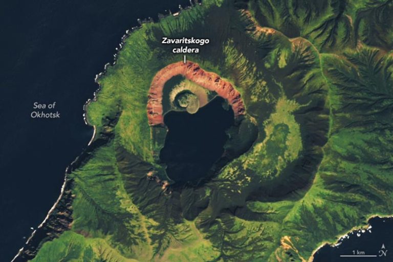 The Forgotten Volcano That Cooled the Planet and Turned the Sun Green