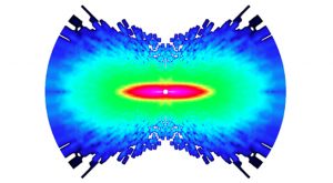 First Real-Time Image of Two Atoms Vibrating in a Molecule