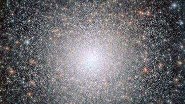 Hubble Views Open Cluster NGC 411