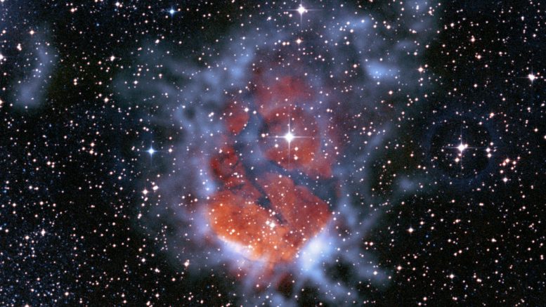 ESO Views Star Forming Cloud RCW 34