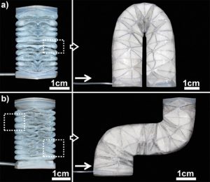 Elastomeric "Soft" Robots Running on Pneumatic Actuators