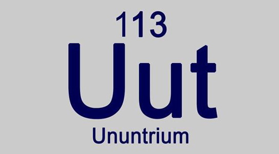 Ununtrium Element